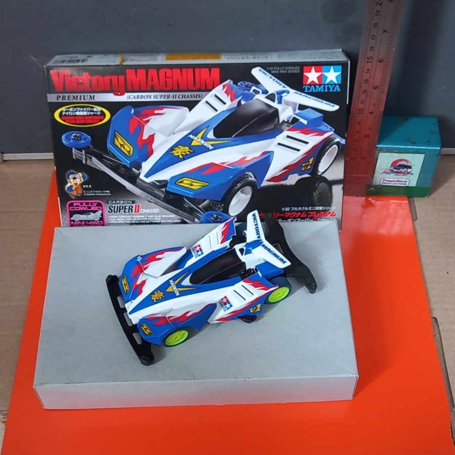 Jual Mini 4WD Tamiya Victory Magnum Premium Carbon (Second/Custom Roda ...