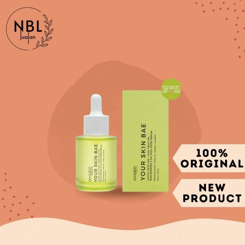 Jual [NEW] Avoskin Your Skin Bae Lactic Acid 10% + Kiwi Fruit 5% ...