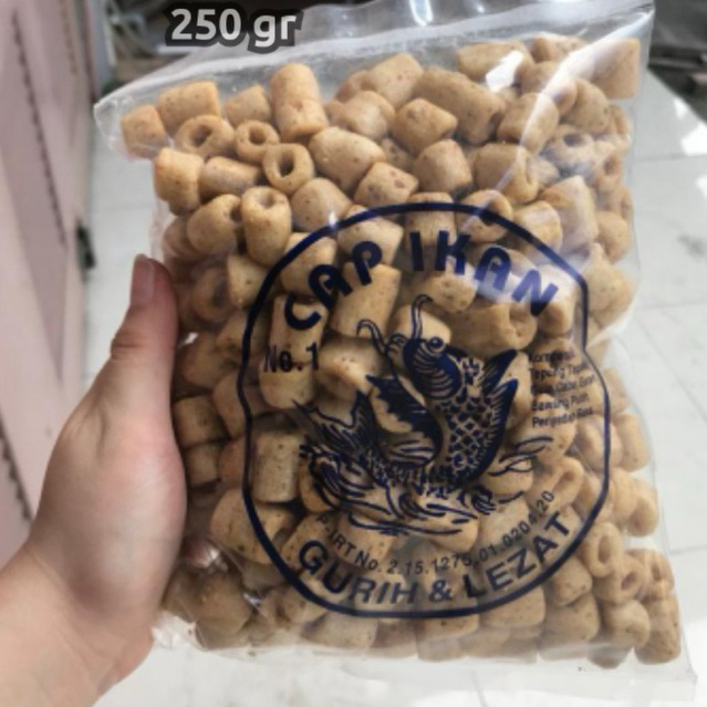 Jual OR ORIGINAL CAP IKAN 250 GRAM | KERUPUK OR PEDAS | KERUPUK CAP ...