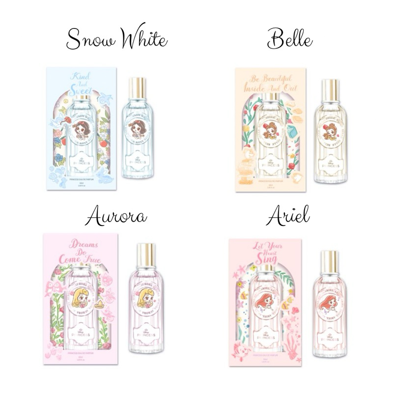 Jual Miniso Parfum Disney Princess Fantasy Flower Eau de Parfume ...