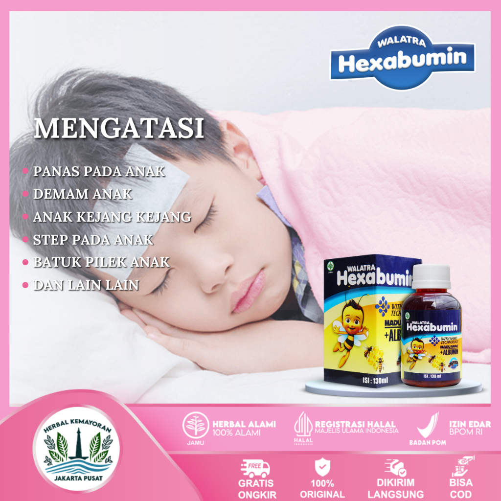 Jual Obat Penurun Panas Anak Demam Tinggi Anak Suhu Tinggi Pada Badan ...