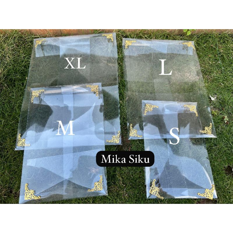 Jual Kotak seserahan mika polos/siku tanpa box 1set isi 4pcs tinggal ...