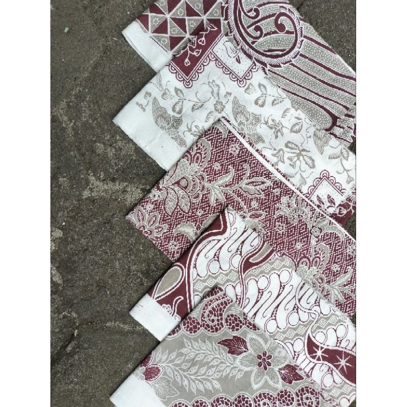 Jual Kain Perca Batik Ukuran Sedang Untuk Kerajinan Tangan Shopee