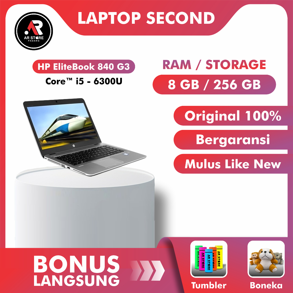 Jual LAPTOP HP ELITEBOOK 840 G3 CORE I6 - 6TH | Shopee Indonesia