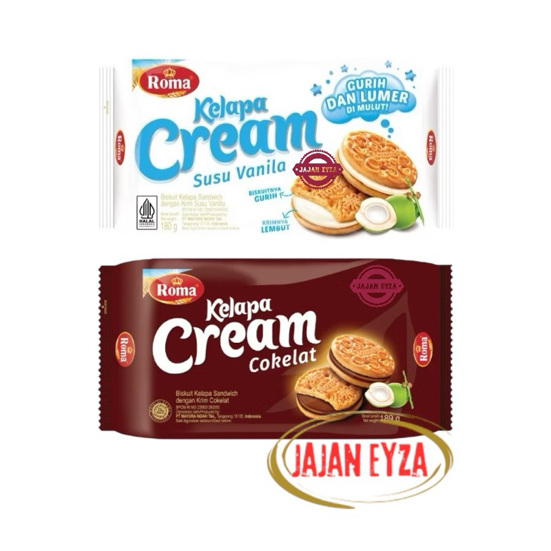 Jual MAYORA ROMA KELAPA CREAM COKELAT FAMPACK | Shopee Indonesia