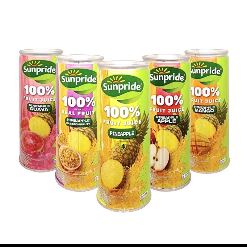 Jual Sunpride Minuman Jus buah kemasan kaleng | Shopee Indonesia