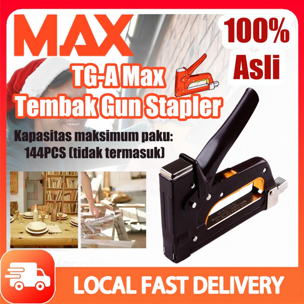Jual TG-A Max Original Stapler Tembak Gun Tacker Powerfull Pistol ...