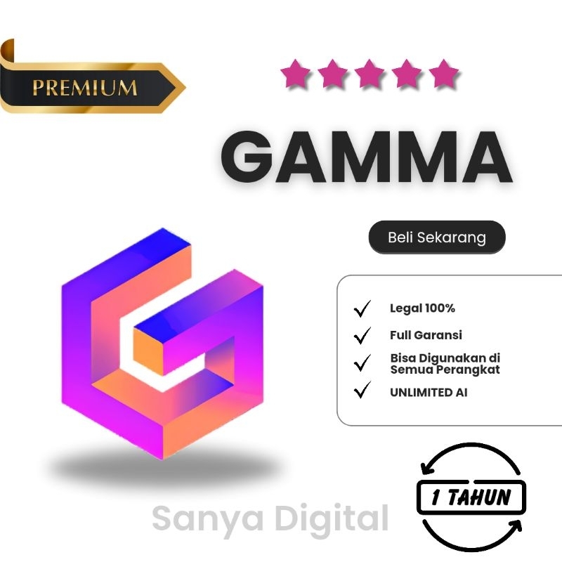Jual Gamma AI Pro 1 Tanun | Full Garansi | Ai Pembuatan Persentasi ...