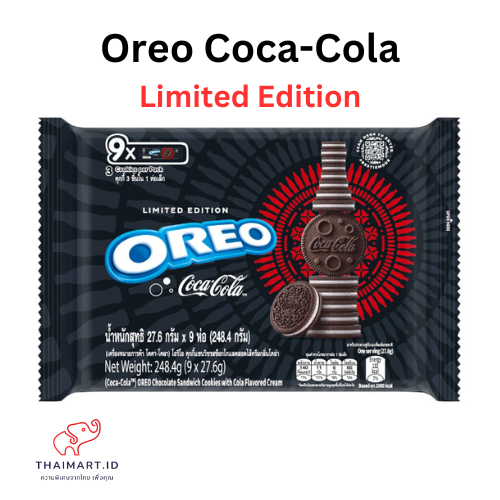Jual Oreo Coca-Cola Limited Edition 248,4gr Snack Thailand Original ...