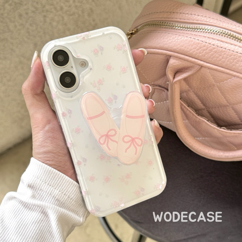 Jual WODECASE Ballerina Floral Case Softcase Coquette Phone Charm dan ...