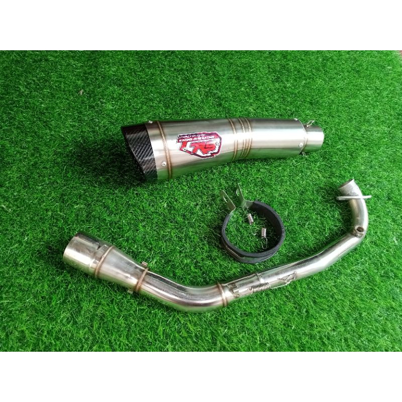 Jual Knalpot Racing R9 H2 Titan Pucuk Karbon Pnp Vario160 Pcx160 Aerox ...