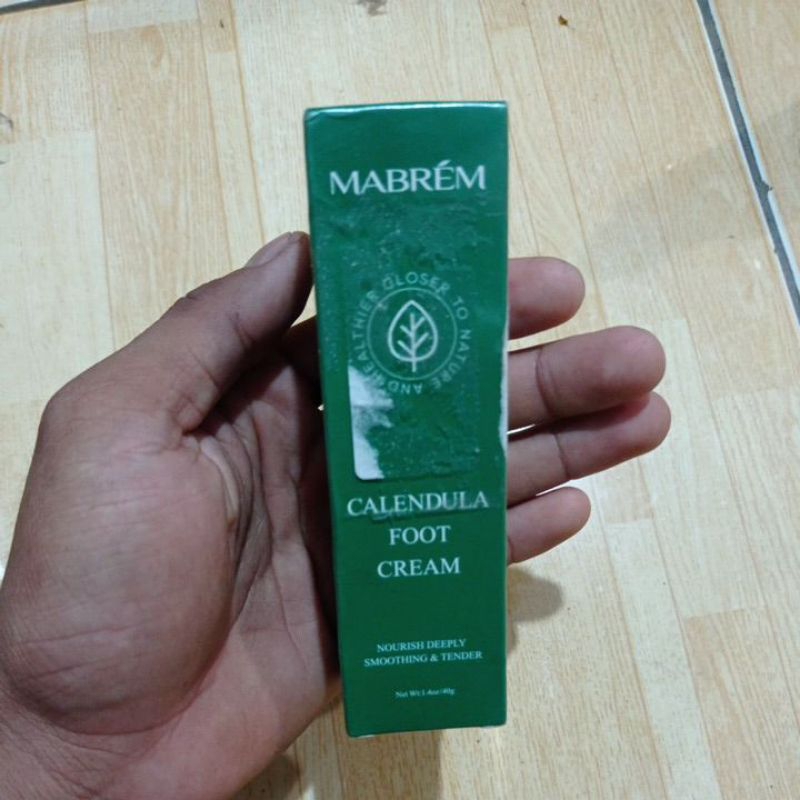 Jual MABREM Calendula Foot Cream Nourishing Deeply Smothing&Tender 40g ...