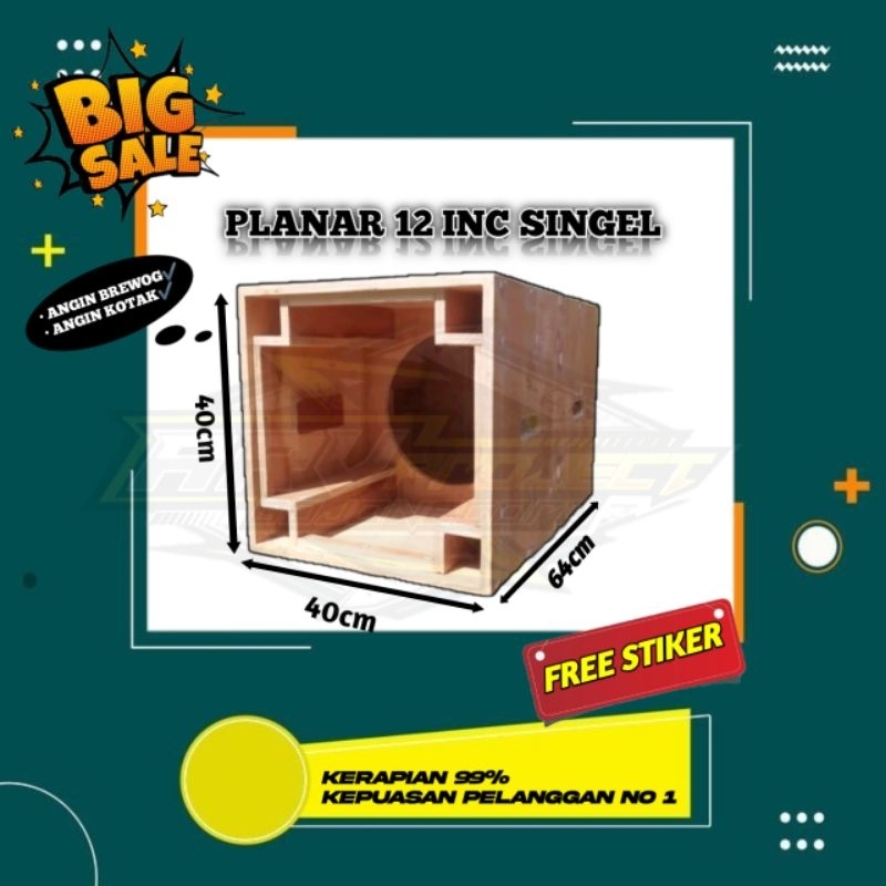 Jual BOX SOUND SYSTEM PLANAR BREWOG 12 INCI SINGEL BOX PLANAR BREWOG ...