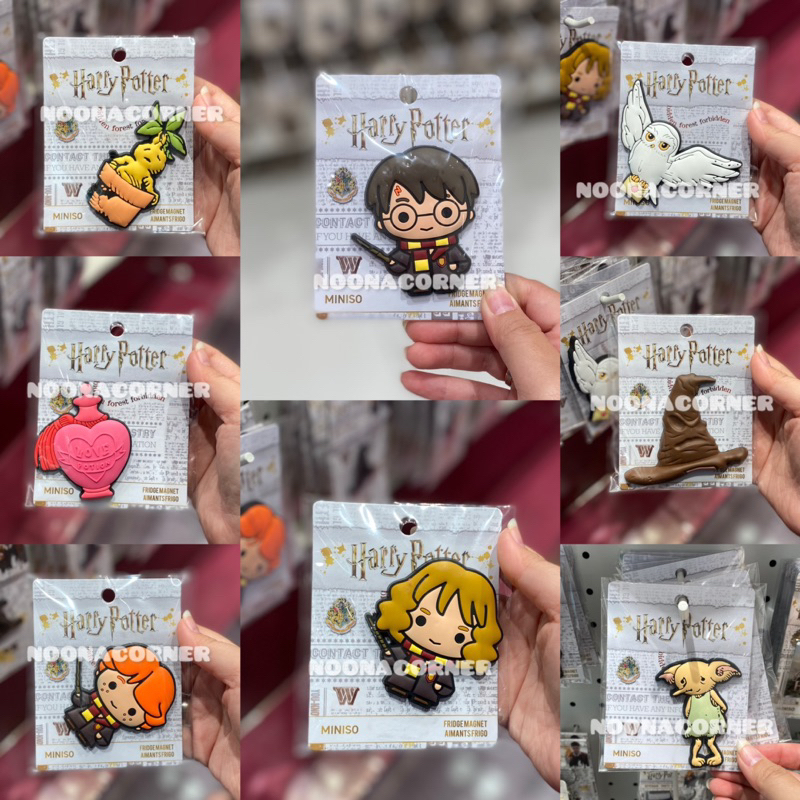 Jual Miniso x Harry Potter ‼️ Fridge Magnet / Tempelan Magnet Kulkas ...