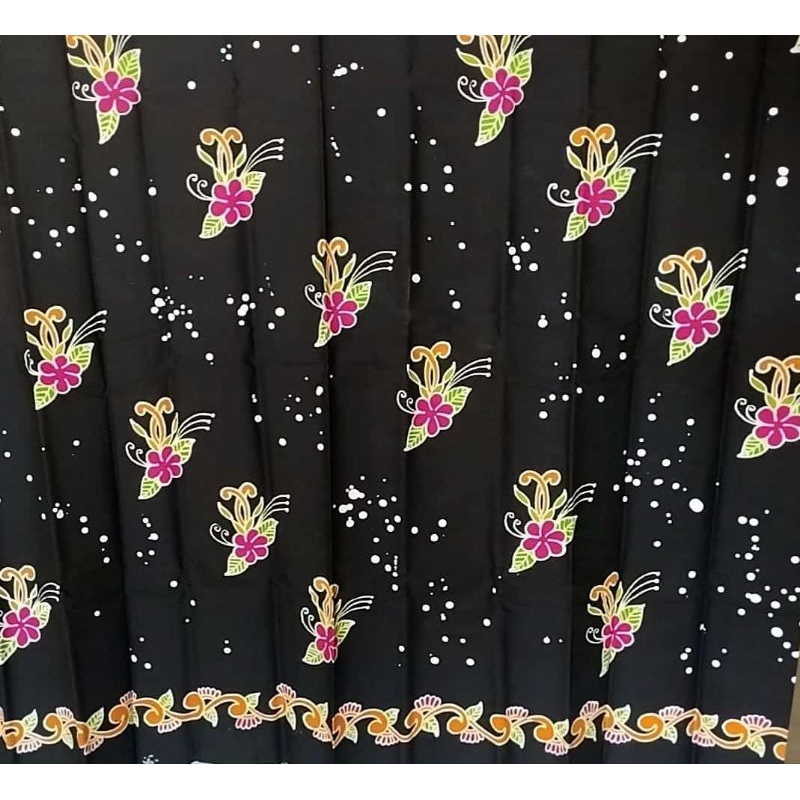 Jual Batik Ciprat Langitan Motif Bunga Kamboja | Shopee Indonesia
