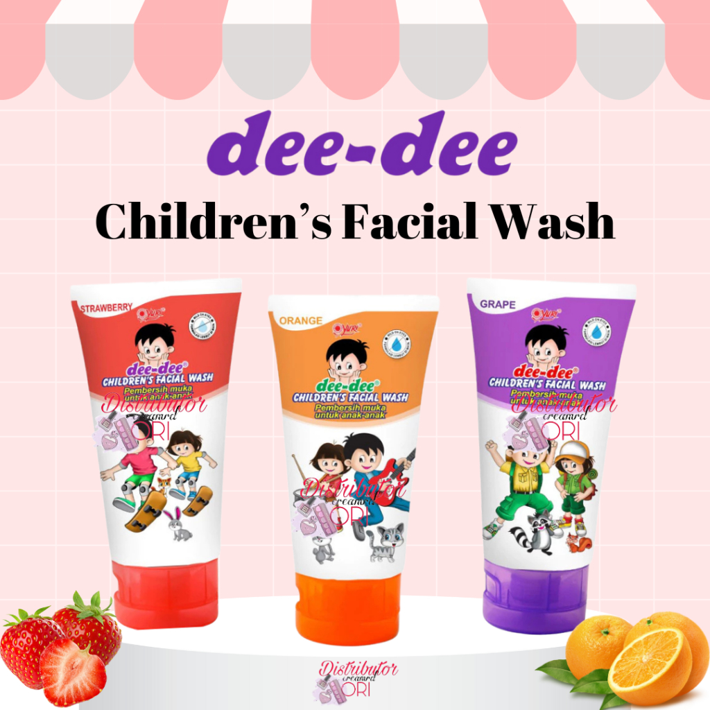 Jual Dee-dee Children Sabun Cuci Muka 50 ml untuk anak anak / Facial Wash Dee Dee distributor ...