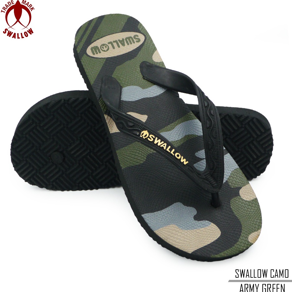 Jual Sendal Swallow terbaru Sandal Jepit Swallow Camo Motif Military ...