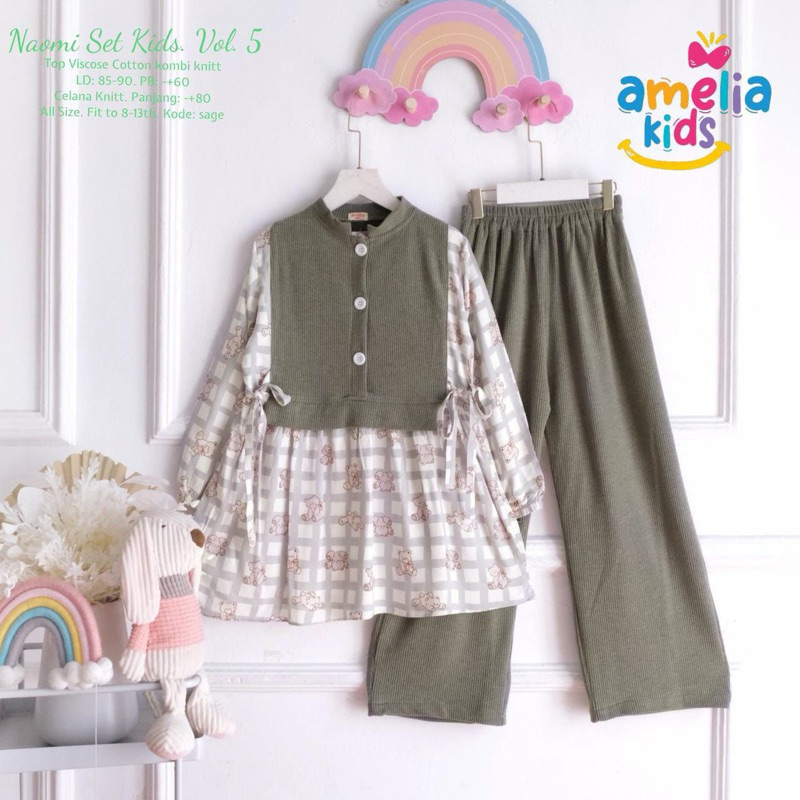 Jual NAOMI SET KIDS / VOL.2 / VOL.4 / VOL.5 by Amelia Kids | Shopee Indonesia