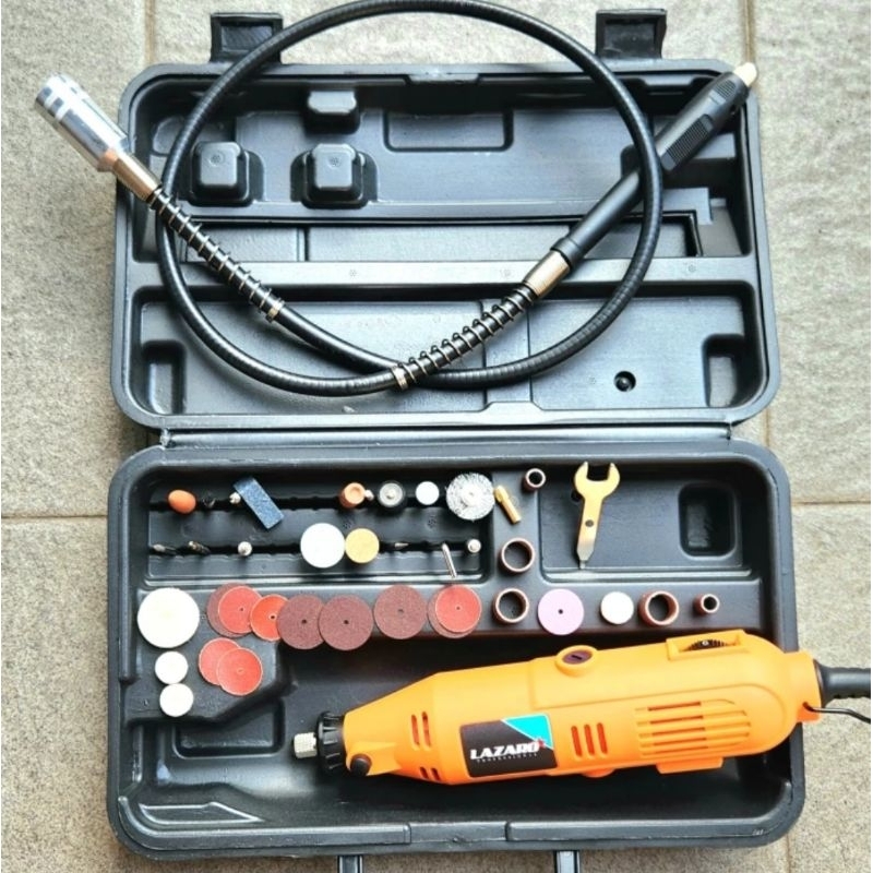 Jual Mesin Die Grinder Tuner Set 3,2mm / Gerinda Tangan Set / Bor Botol ...