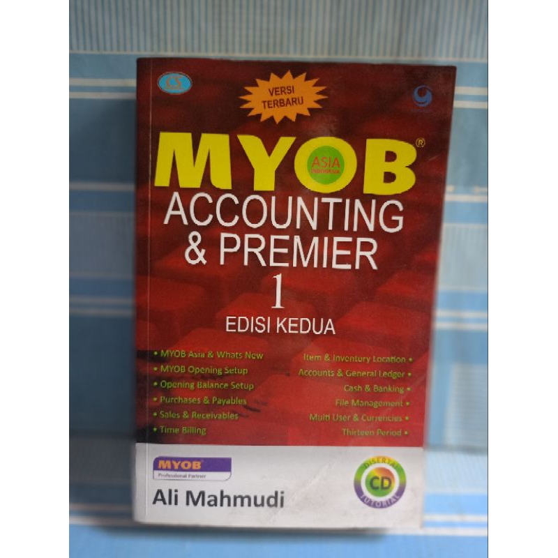 Jual MYOB ACCOUNTING& PREMIER EDISI KEDUA by Ali mahmudi | Shopee Indonesia