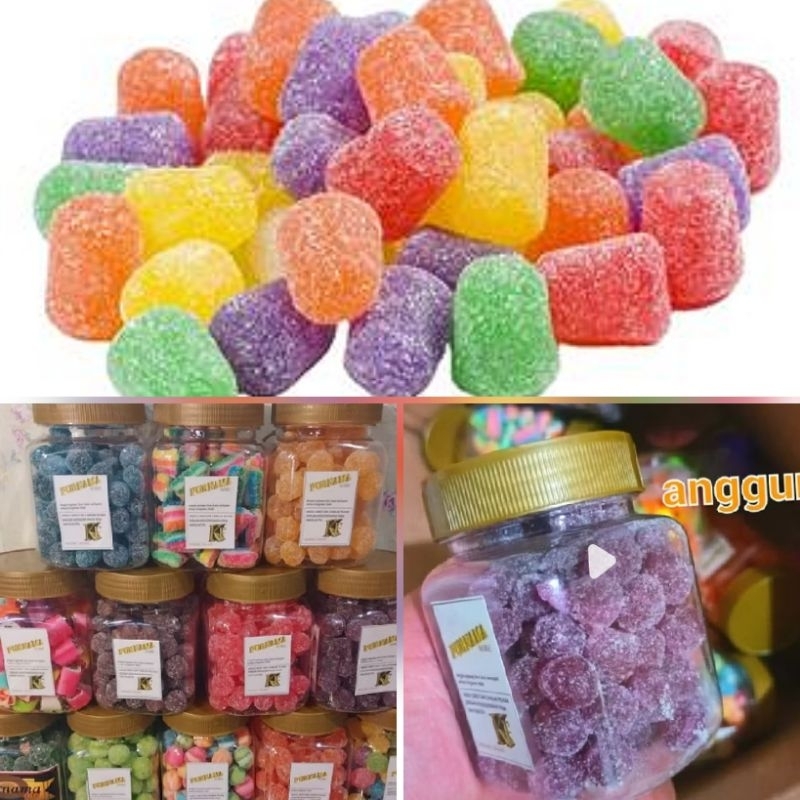 Jual PERMEN FRUITY CANDY LOSS REPACK 120gr TERLARIS PERMEN BUAH VIRAL ...