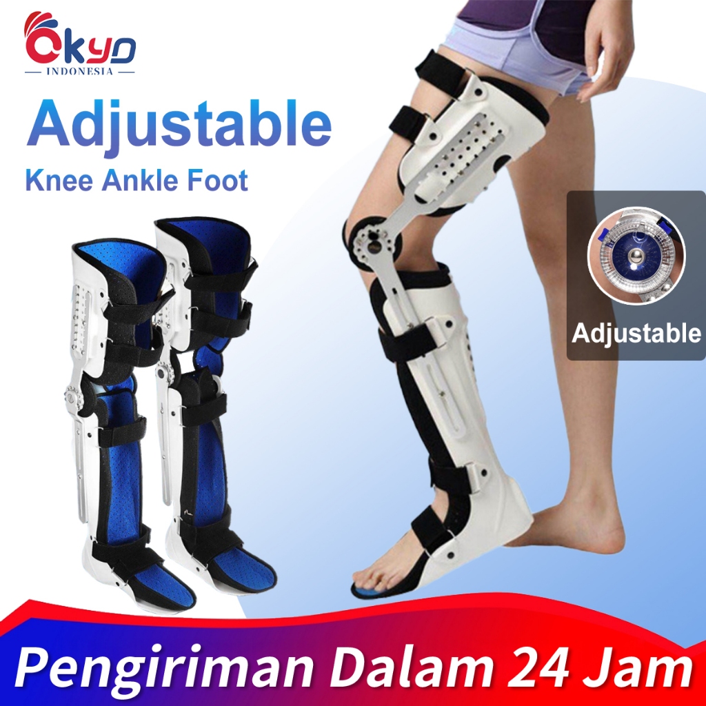 Jual ⚡GARANSI 3 TAHUN⚡Pergelangan Kaki Lutut Kaki Penyangga Orthosis ...