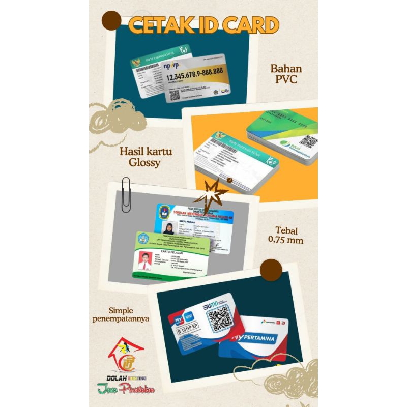 Jual KARTU ID CARD | Shopee Indonesia