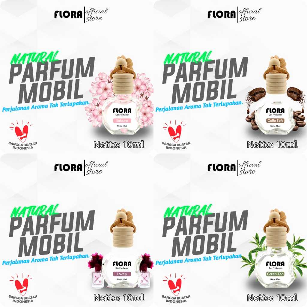 Jual FLORA CAR FREHSENER Pengharum Mobil Aroma Terapi Parfum Ruangan ...