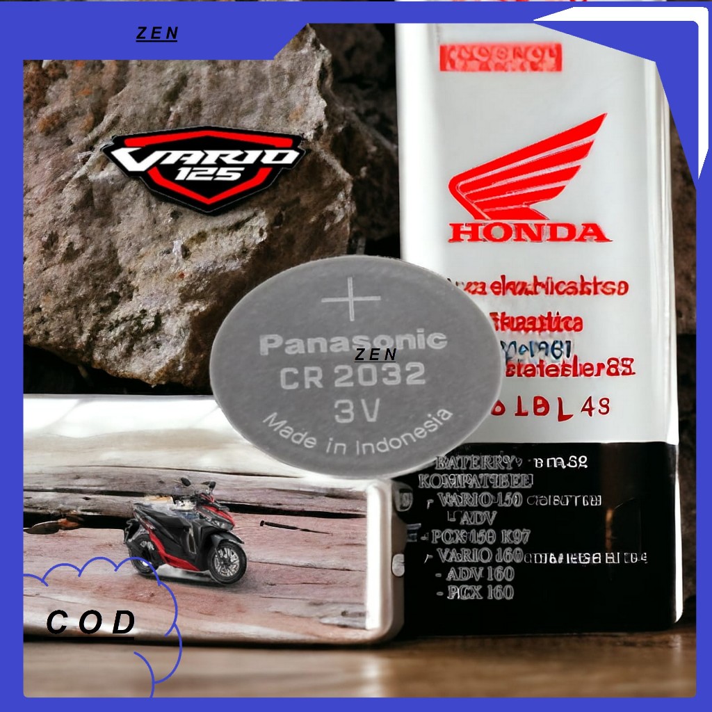 Jual Baterai remote motor YAMAHA NMAX AEROX XMAX GRAND FILANO LEXI ...