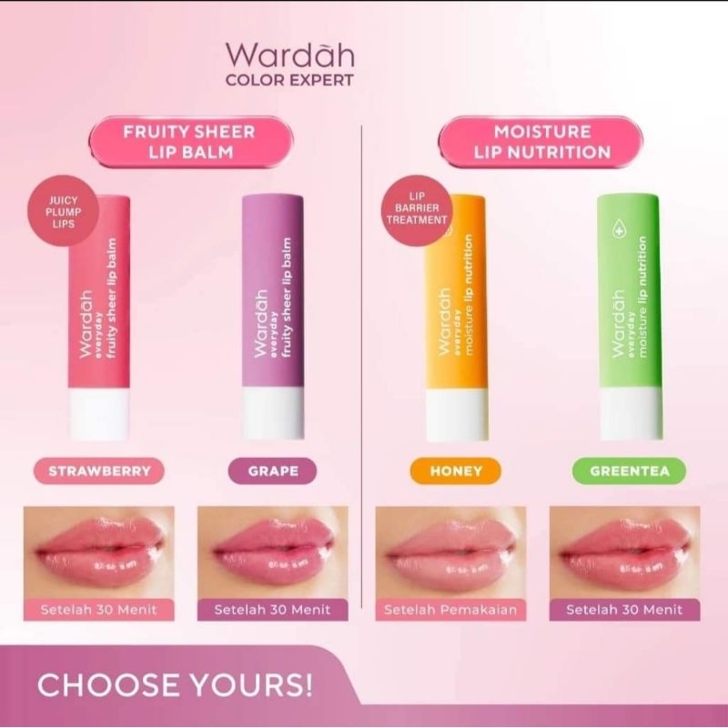 Jual Wardah Hydra Balm Lip Care SPF 15 | Shopee Indonesia