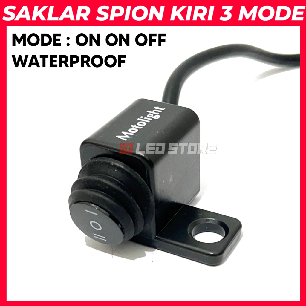 Jual Saklar Spion Kiri - Kanan 3 Mode On On Off Full Besi ABS ...