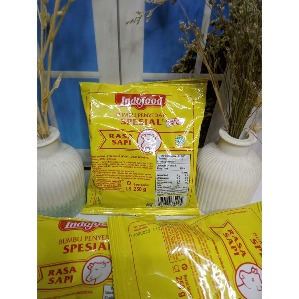 Jual BUMBU PENYEDAP SPESIAL RASA KALDU SAPI MERK INDOFOOD KEMASAN 250 ...