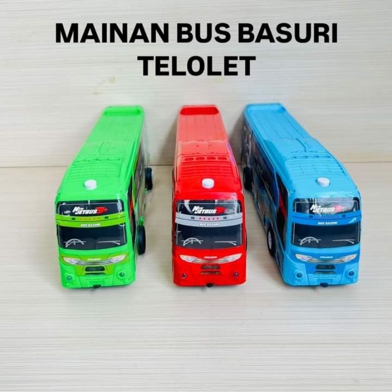 Jual MAINAN BUS BASURI TELOLET | Shopee Indonesia
