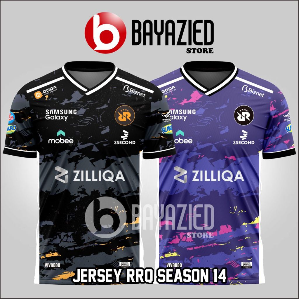 Jual Jersey RRQ 2024 Home Away MPL Indonesia Season 14 | Shopee Indonesia