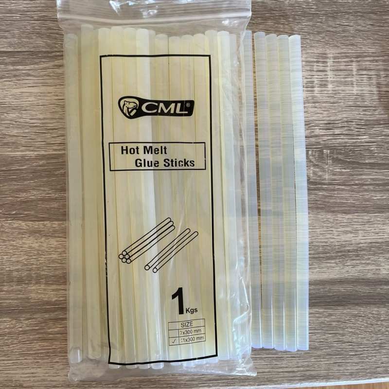 Jual Lem Glue Stick Besar 11mm x 30cm | Lem Stik | Isi Lem Tembak Melt ...