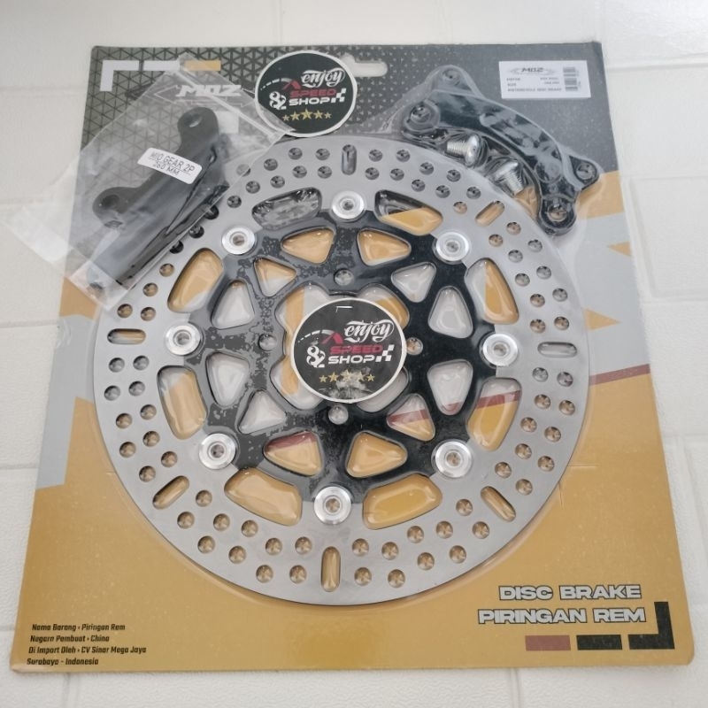 Jual Piringan Cakram disc depan lebar 260 mm plus breket Variasi motor ...