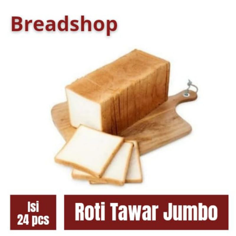 Jual Roti Tawar Jumbo isi 24 pcs | Shopee Indonesia