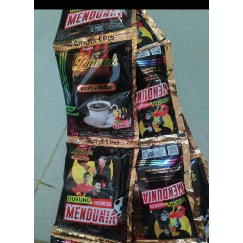 Jual KOPI LUWAK HITAM 23 gr Isi 10 SACHET/ KOPI LUWAK HITAM | Shopee ...
