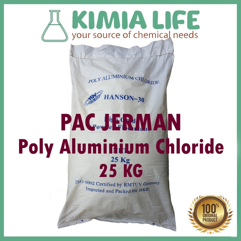 Jual PAC German / PAC Penjernih Air / Poly Alumnium Chloride - 25 Kg ...