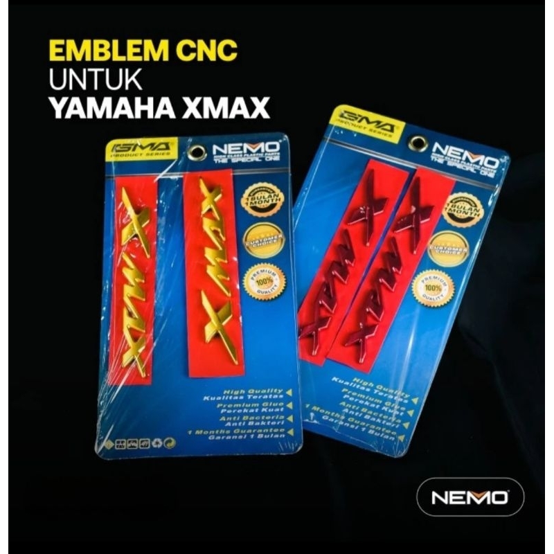 Jual Sticker / Emblem Cnc Xmax Nemo | Shopee Indonesia