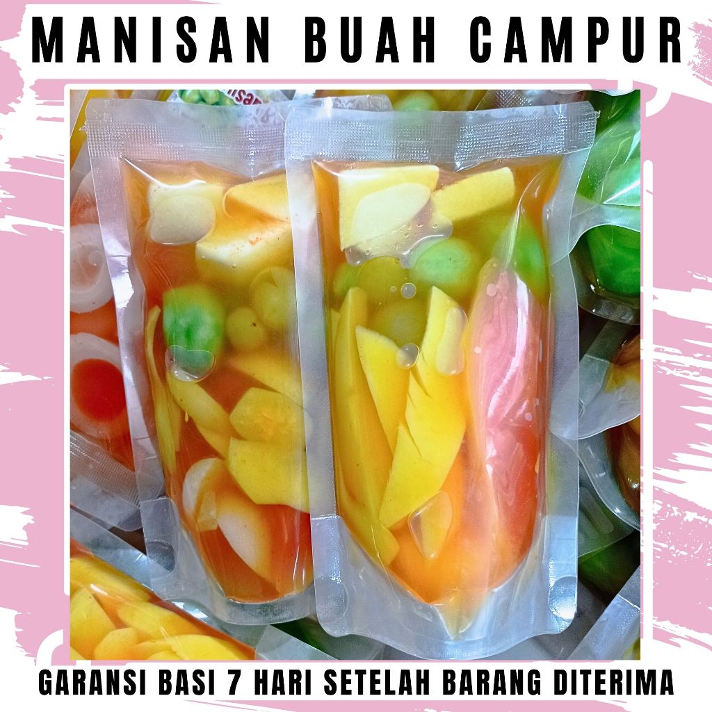 Jual BY KNY 400g Manisan Buah Mix asinan campur rujak buah potong ...