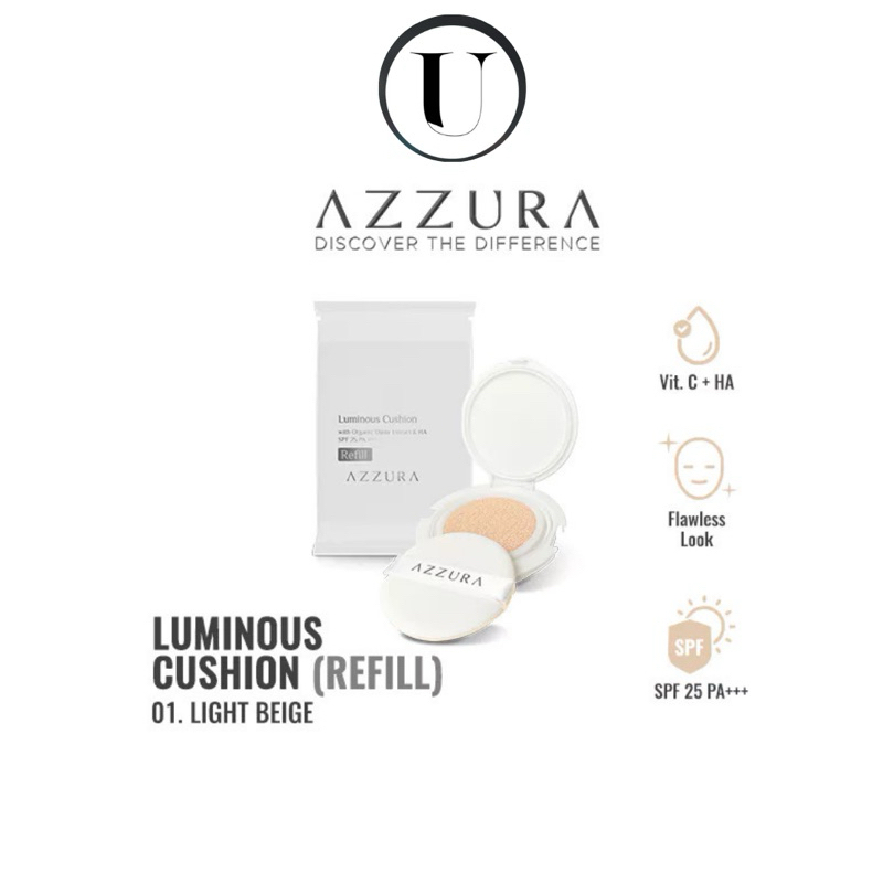 Jual AZZURA - Luminous Cushion (REFILL) | Shopee Indonesia