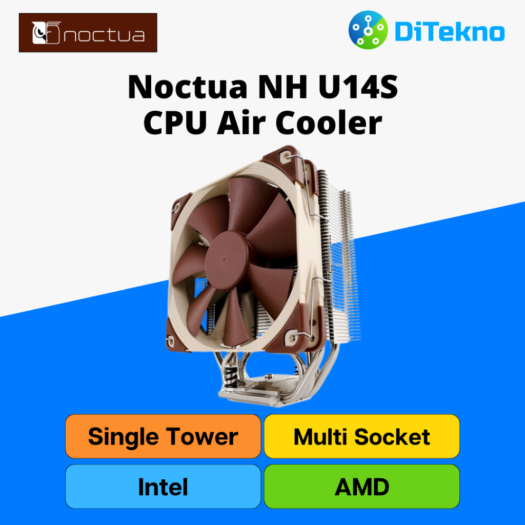 Jual Noctua NH U14S CPU Air Cooler | Shopee Indonesia