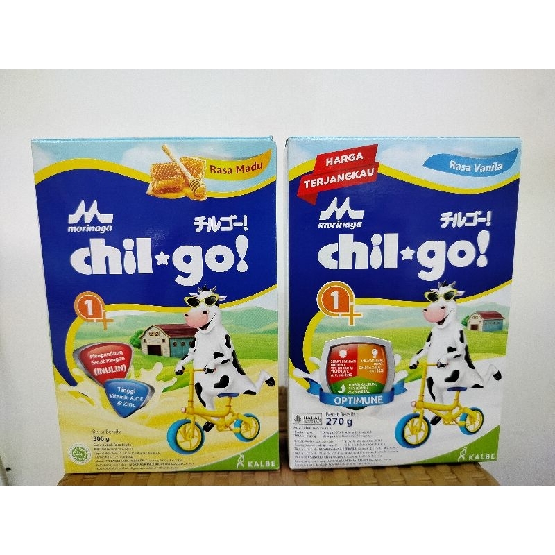 Jual Morinaga Chil Go tahap 1 Rasa Madu dan Vanila 270g(New pack)/300g(Old pack) | Shopee Indonesia
