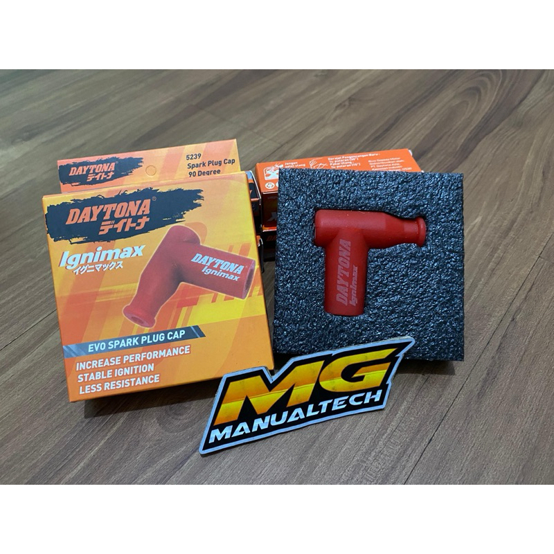 Jual Cop Dop Cangklong Tutup Busi Racing Daytona Evo Spark Plug Bengkok ...