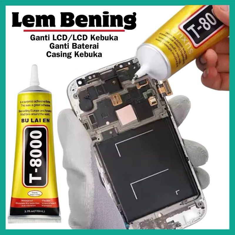 Jual Lem Bening T8 untuk Handphone dan leptop- Layar LCD, Casing ...