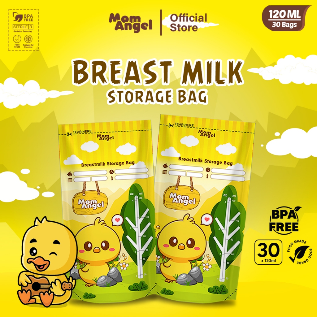 Jual KANTONG ASI SUSU BAYI 120ml BABY BREAST MILK Storage Bag ASIP ...