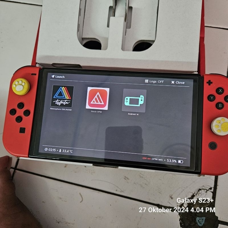 Jual nintendo switch oled mario edisi 256gb 3 boot | Shopee Indonesia