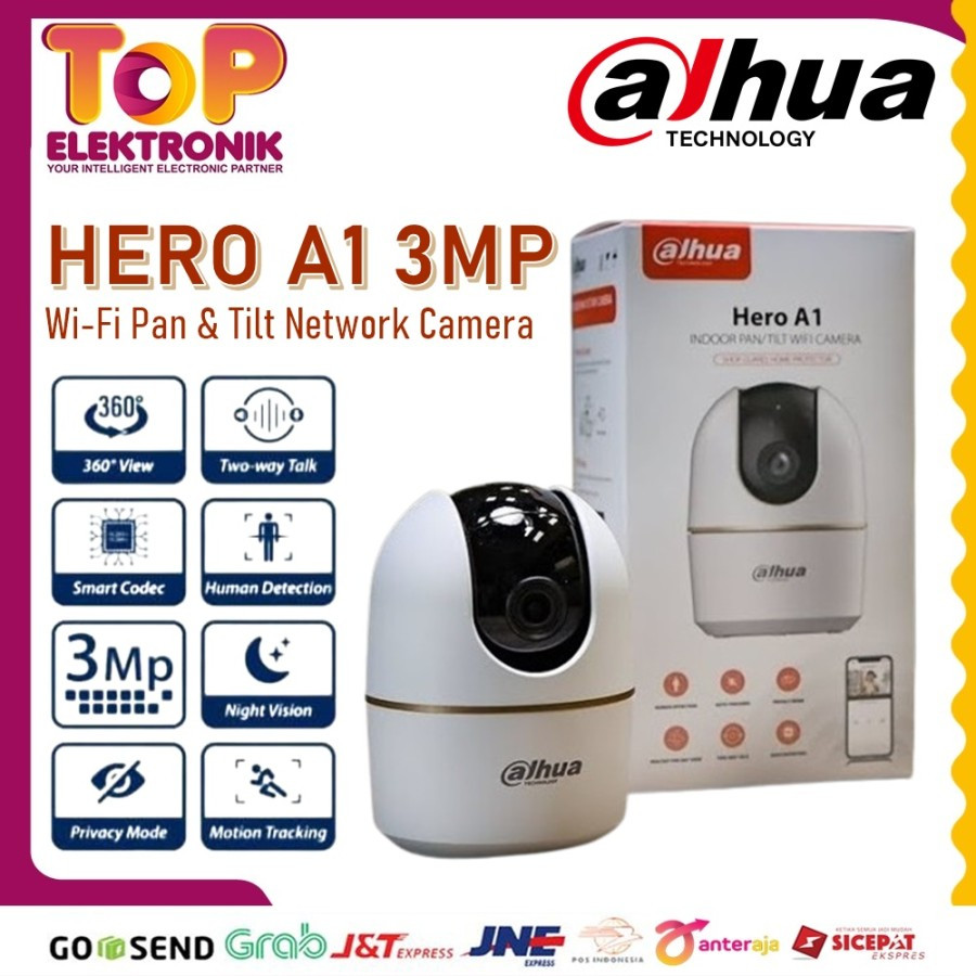 Jual Wifi Camera CCTV Indoor DAHUA HERO A1 3mp | Shopee Indonesia