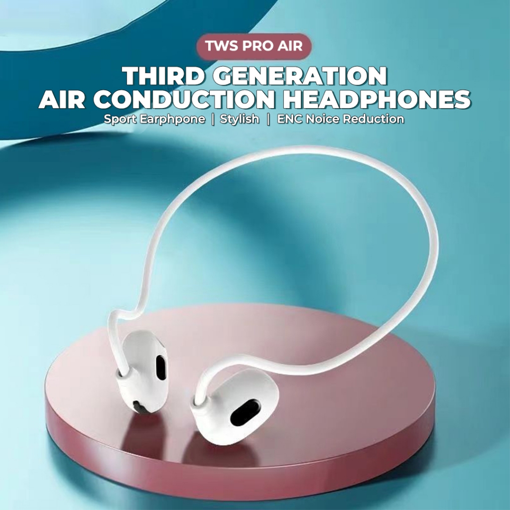 Jual DingDong COD Ear Sport Headset Bluetooth 5.3 Air Bone Conduction ...